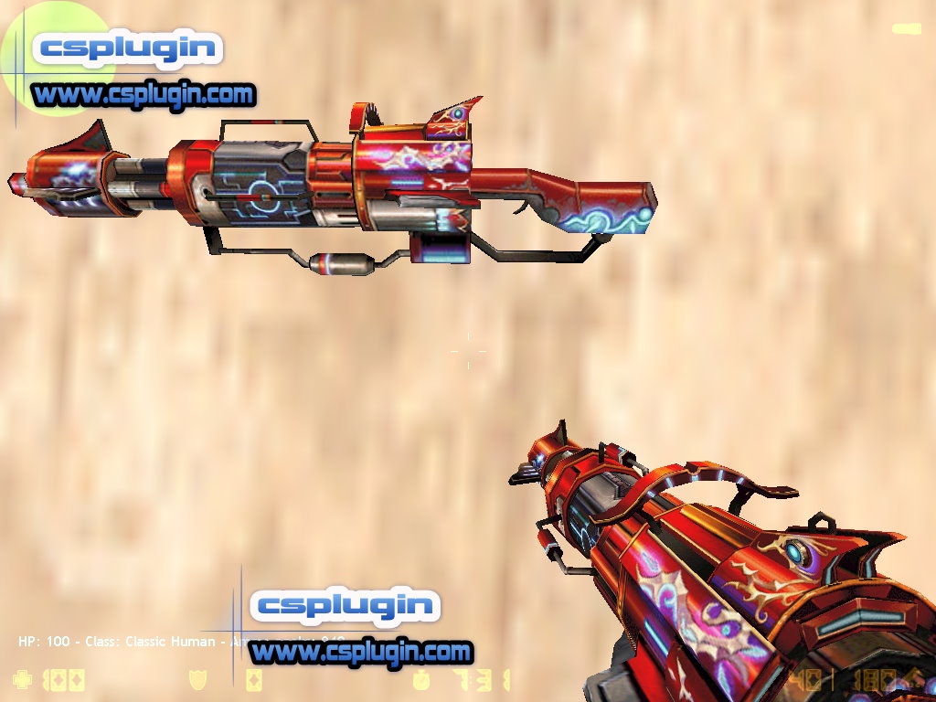 Counter Strike Plugins: [Weapon] Gatling [ZP and CS 1.6]